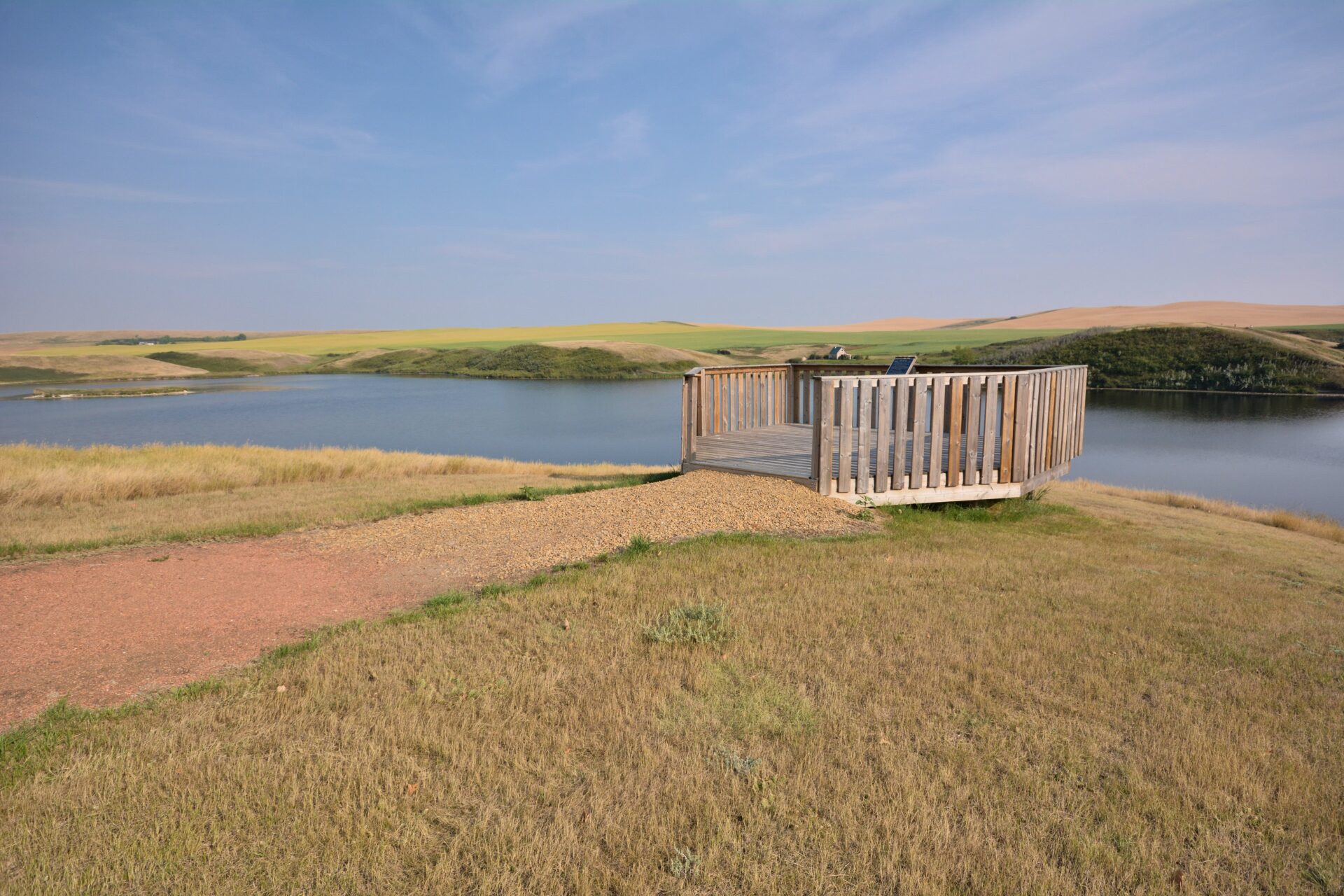 Michichi Creek Boardwalk - Travel Drumheller